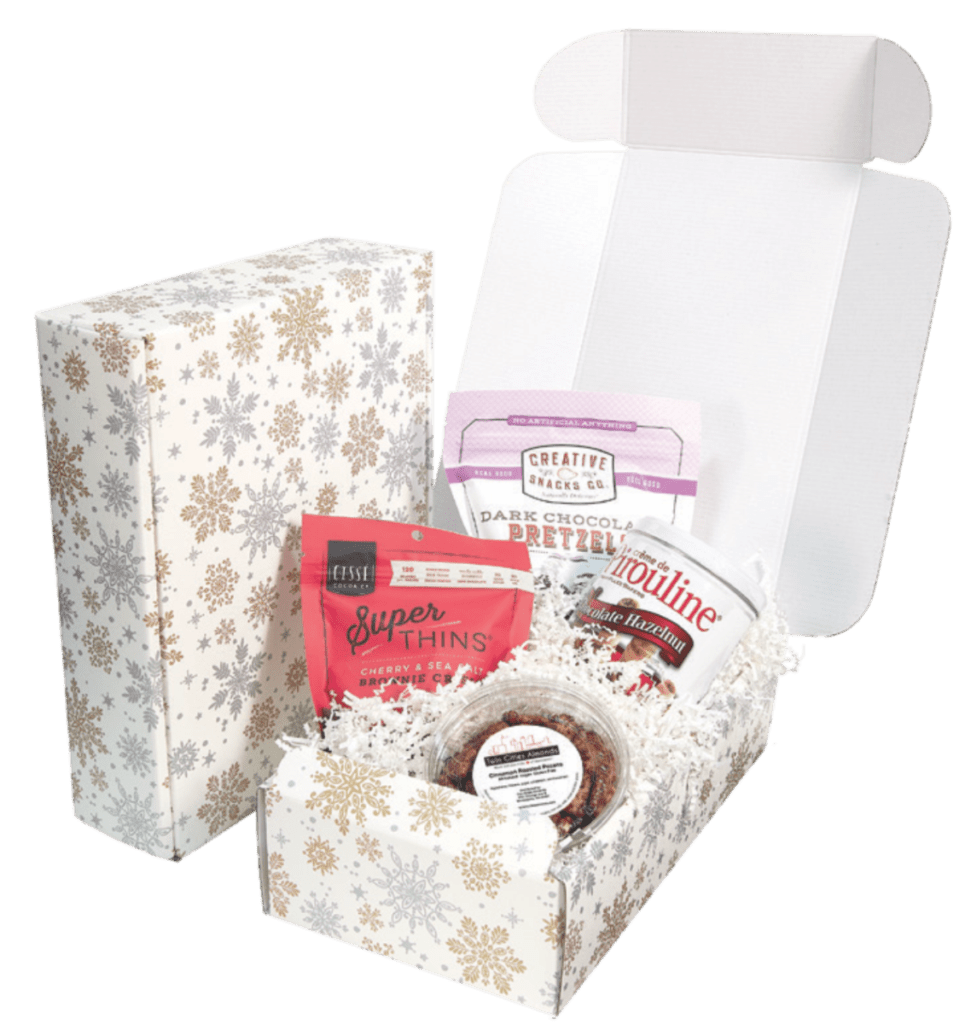 Alpine Snowflake Folding Tray (12-1/2” x 8-5/8” x 3-5/16”) Packed 30 ...